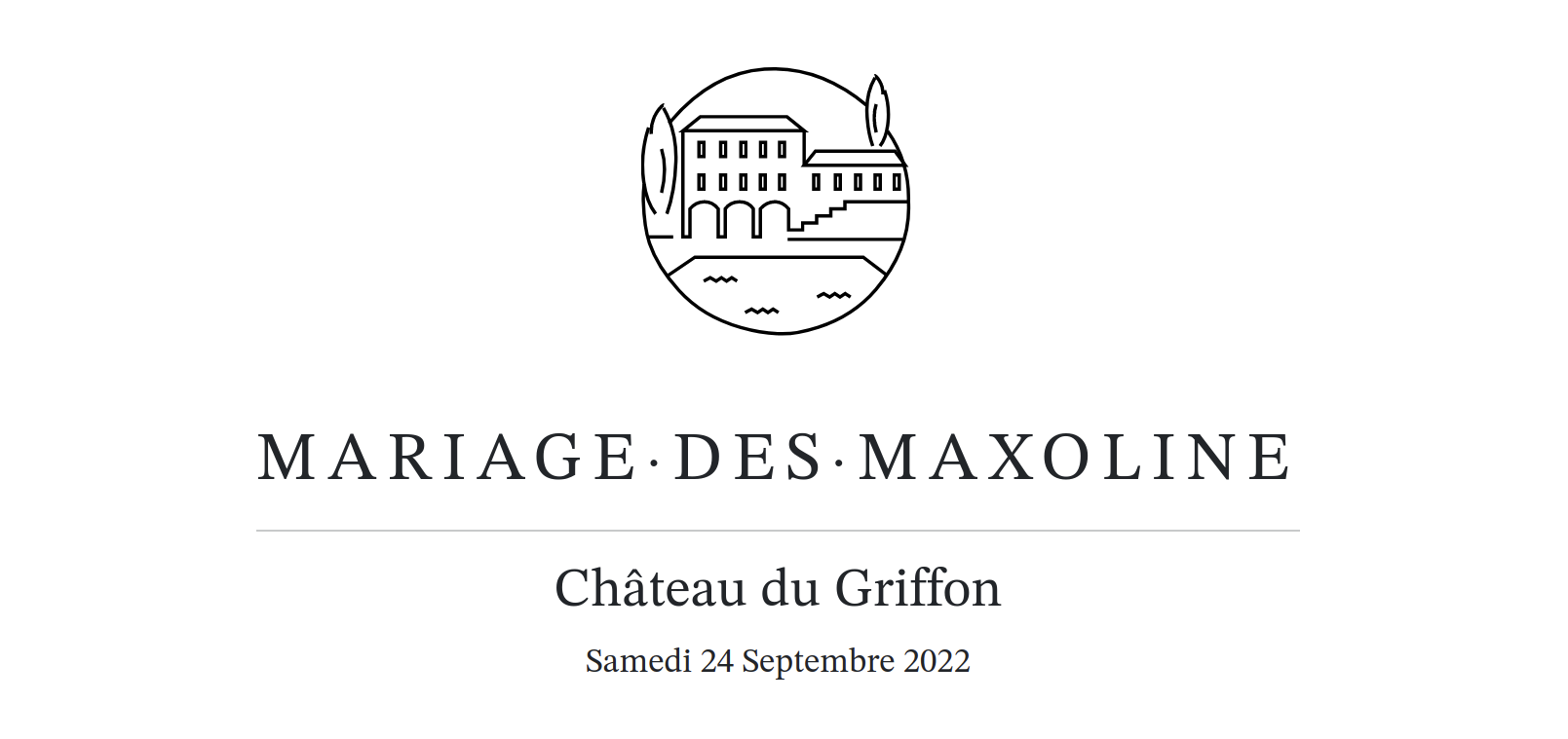 Mariage des Maxoline